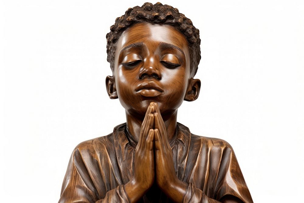 Greek sculpture praying hands portrait | Free Photo - rawpixel