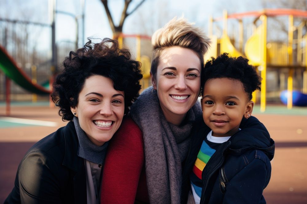 Inclusivity playground portrait outdoors. AI | Free Photo - rawpixel