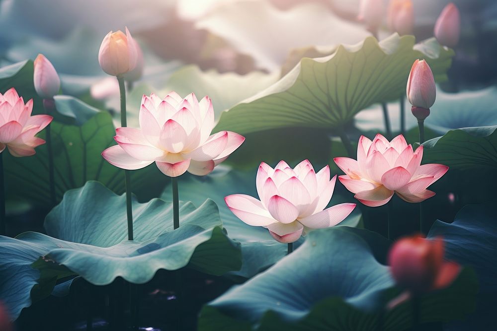 Lotus outdoors blossom nature. | Premium Photo - rawpixel