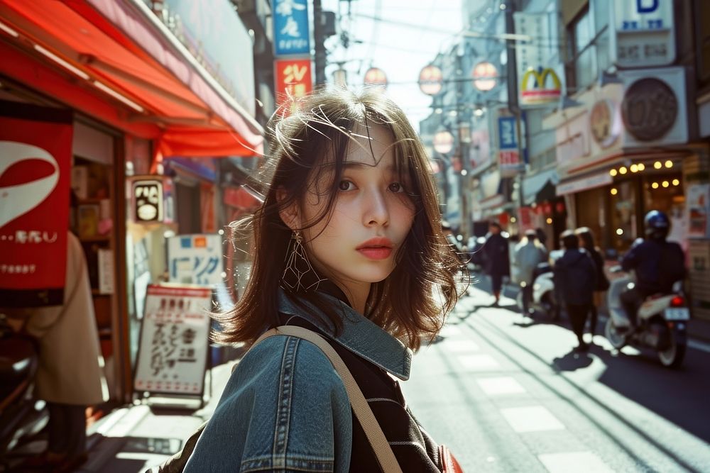 Japan y2k fashion street portrait | Free Photo - rawpixel