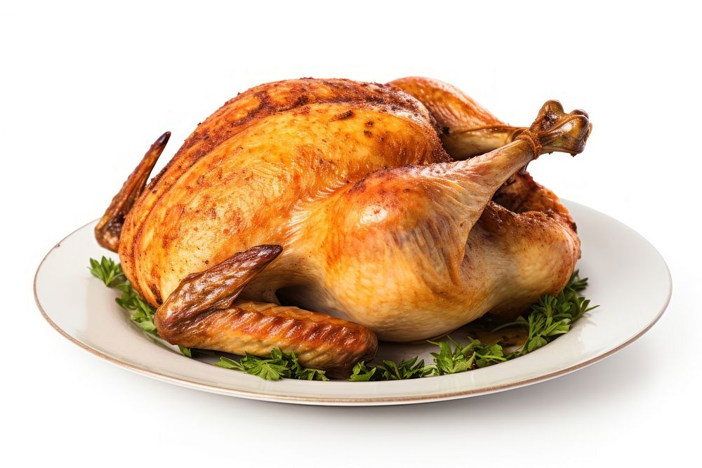 Roasted roast chicken dinner plate | Free Photo - rawpixel