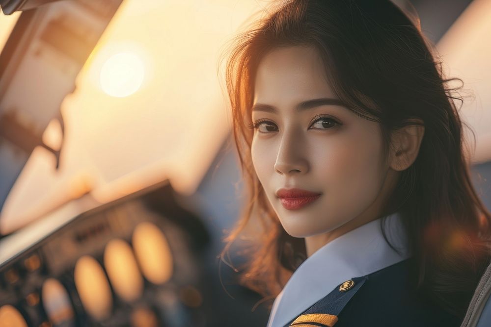 Thai woman pilot portrait photo | Premium Photo - rawpixel