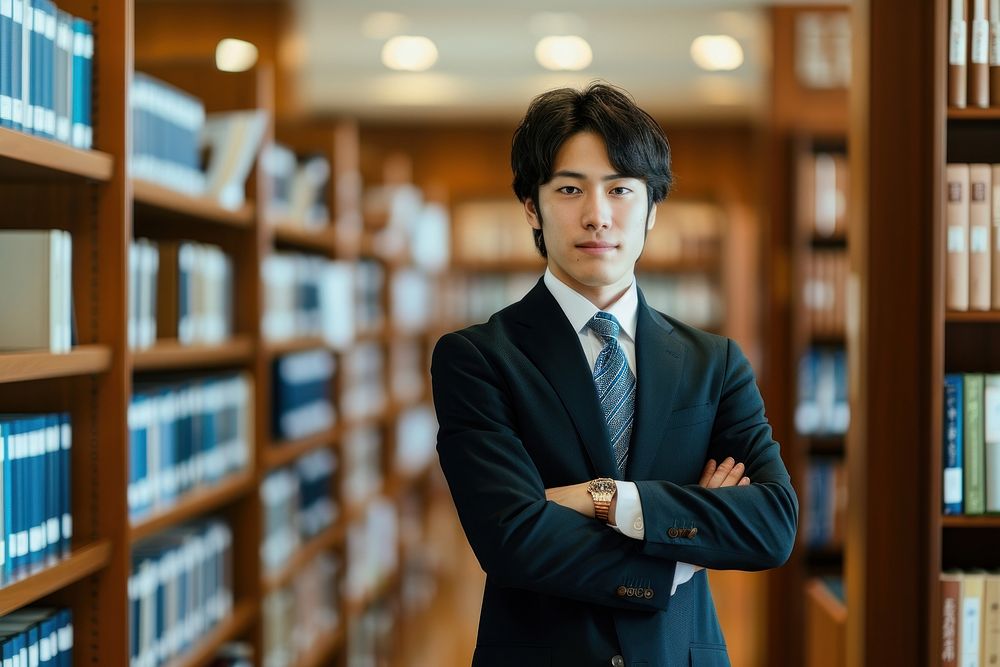 Japan lawyer publication library adult. | Free Photo - rawpixel