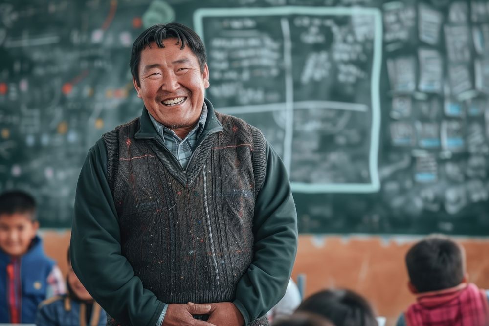Mongolia teacher teaching classroom students | Free Photo - rawpixel