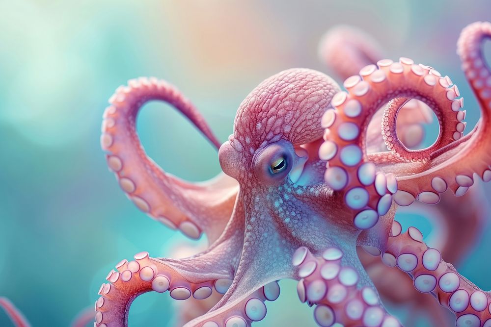 Cute octopus animal invertebrate transparent. | Premium Photo - rawpixel