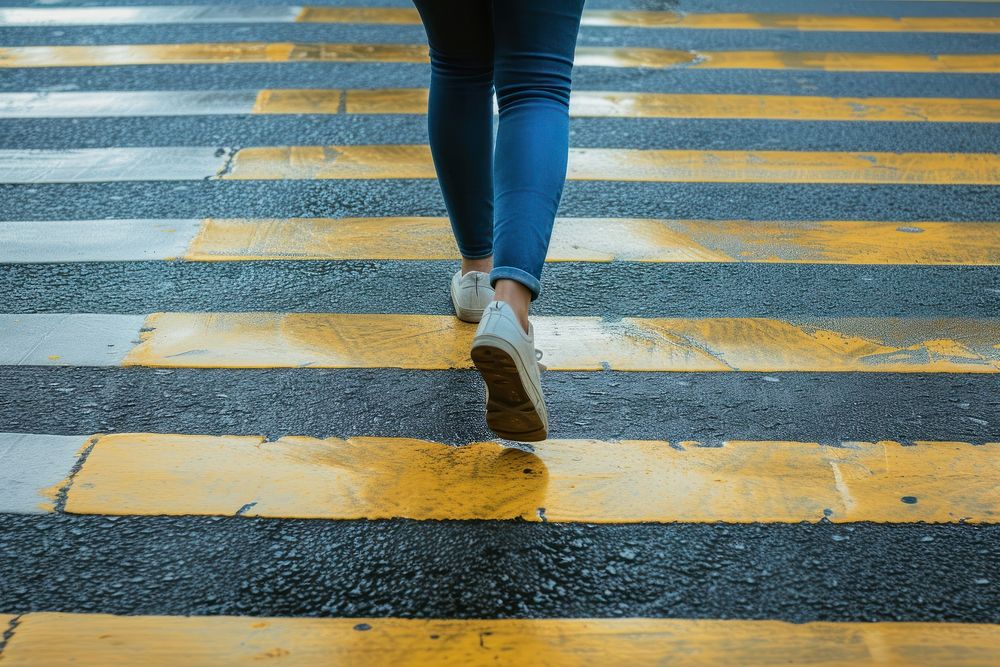 Person walking pedestrian crossing adult. | Premium Photo - rawpixel