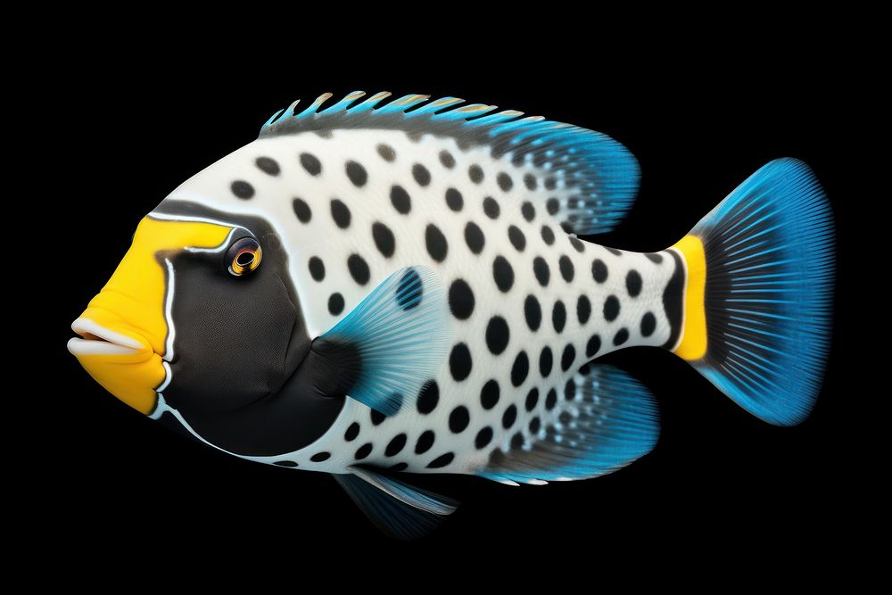 Clown Triggerfish animal pomacanthidae pomacentridae. | Free Photo ...