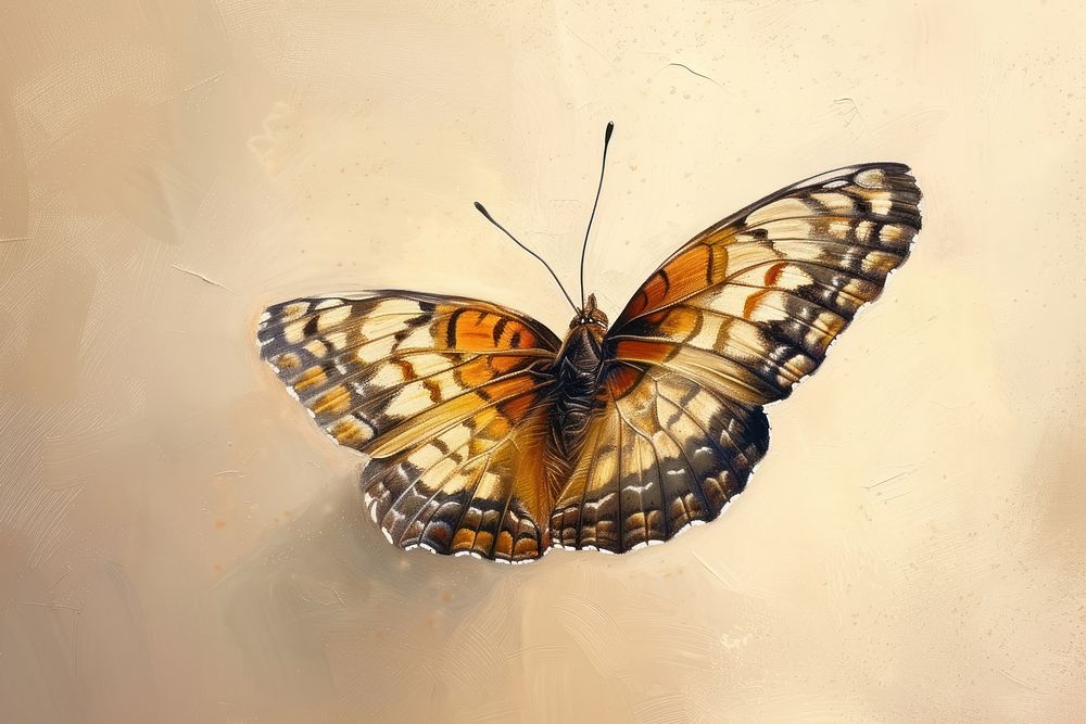 Magnificent butterfly Mexican-inspired patterns animal | Premium Photo ...