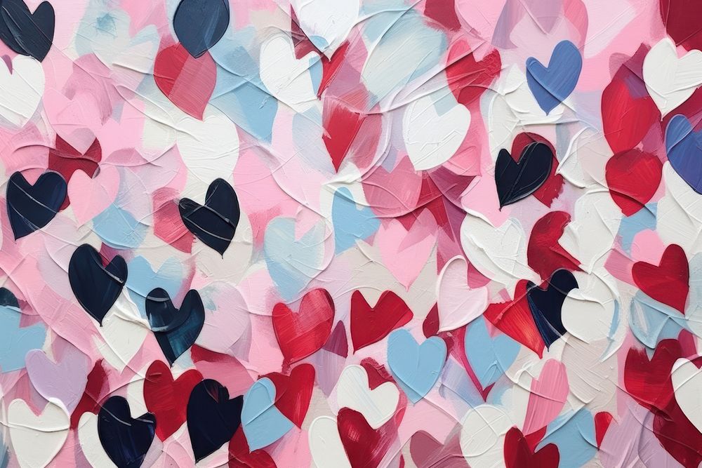 Abstract heart pattern ripped paper | Premium Photo Illustration - rawpixel