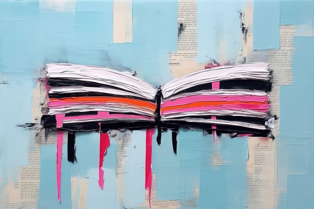 Abstract open book ripped paper | Free Photo Illustration - rawpixel