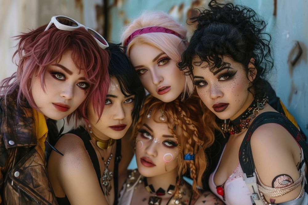 Group cosplayer community individuality togetherness | Free Photo ...