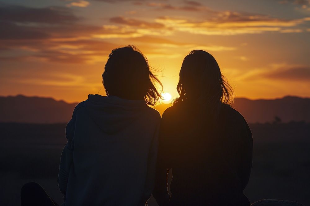 Friends sun backlighting outdoors. | Premium Photo - rawpixel
