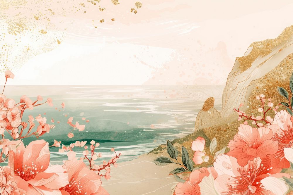 Flower plant art tranquility. | Premium Photo Illustration - rawpixel