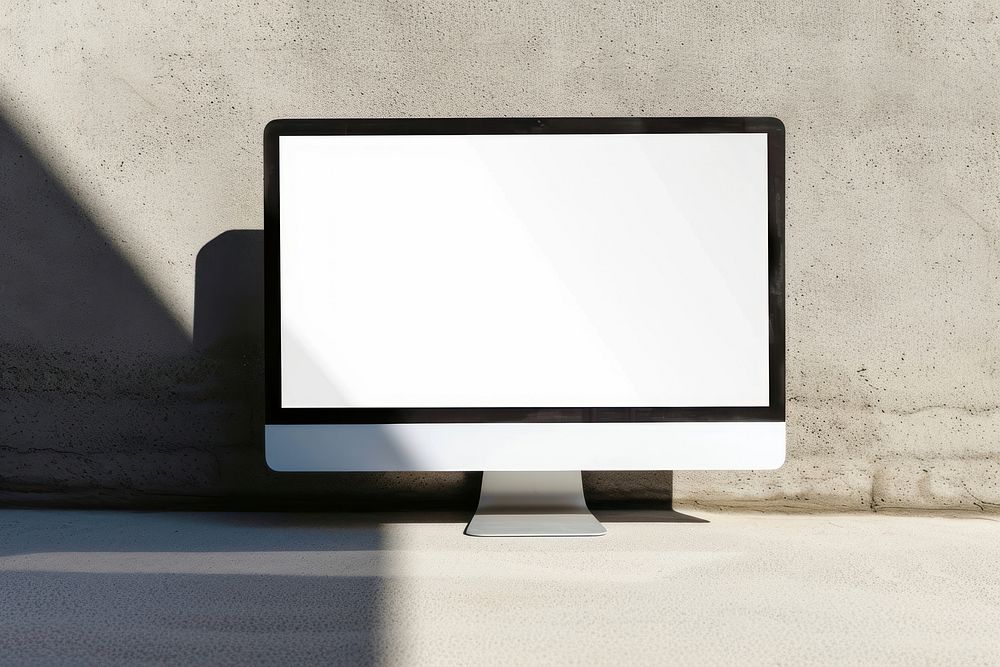 Computer television screen shadow. | Free Photo - rawpixel