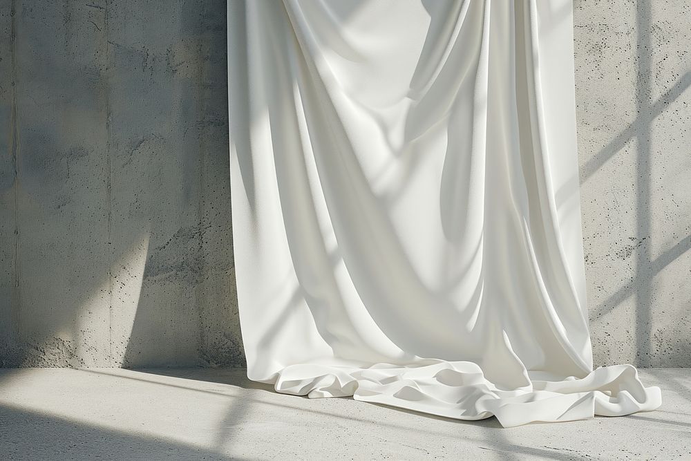 Fabric curtain shadow white. | Free Photo - rawpixel