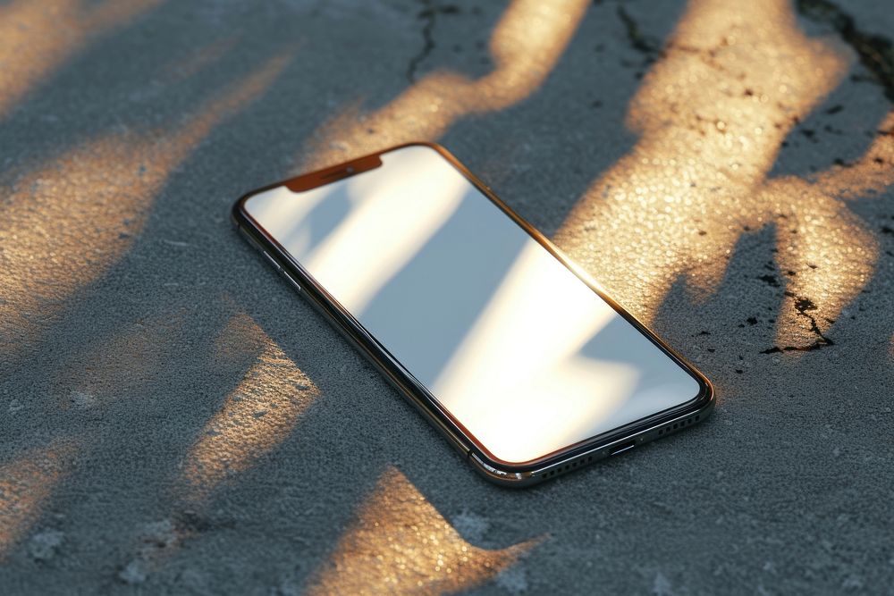 Iphone shadow portability electronics | Free Photo - rawpixel