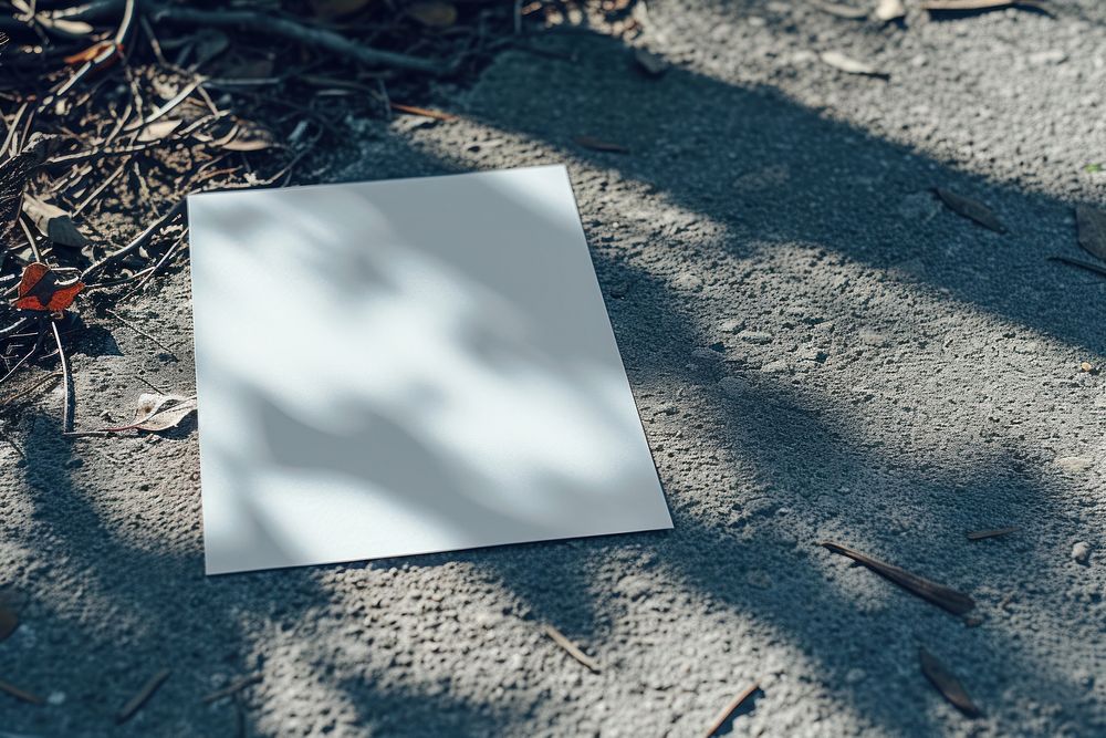 Letter outdoors shadow paper | Free Photo - rawpixel