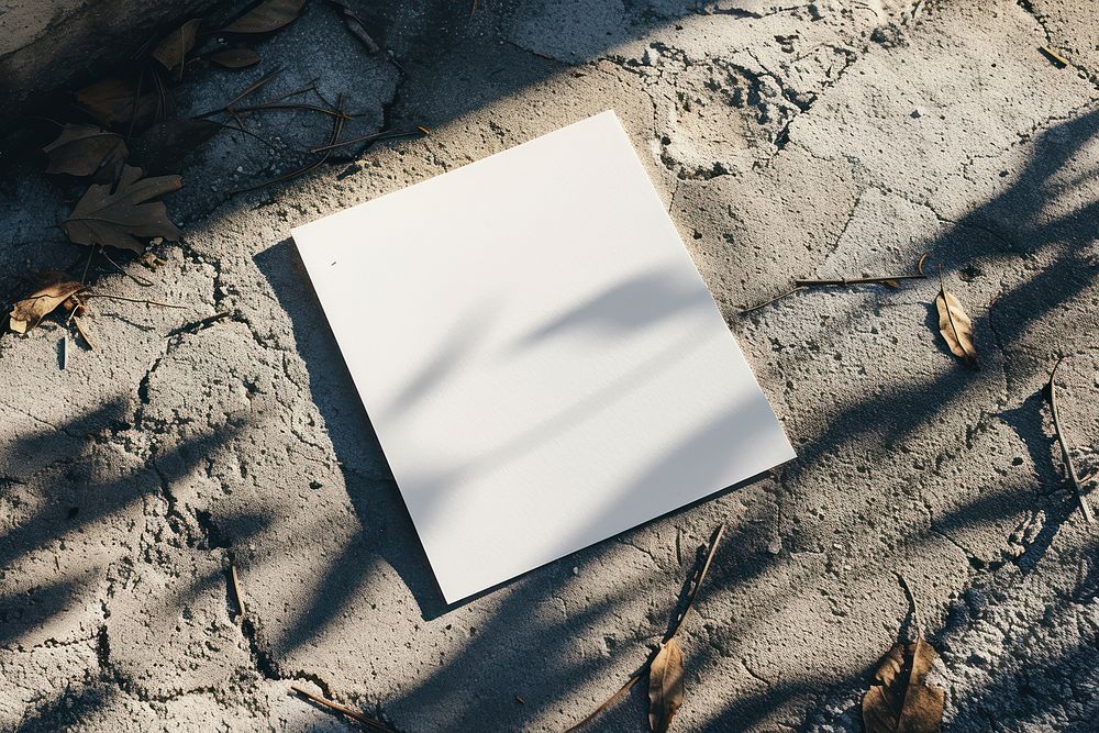 Note shadow paper sunlight. | Free Photo - rawpixel
