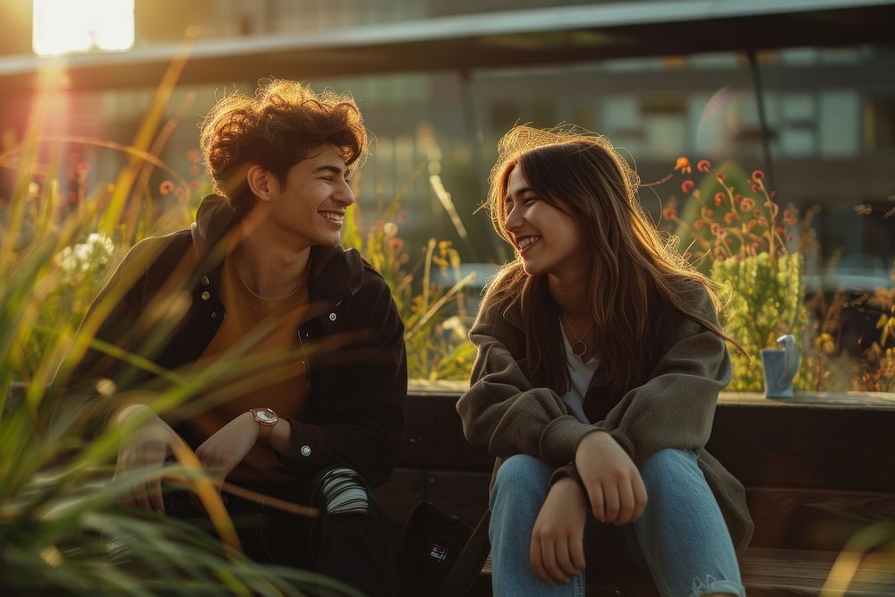 Two friends hanging together contemplation | Premium Photo - rawpixel