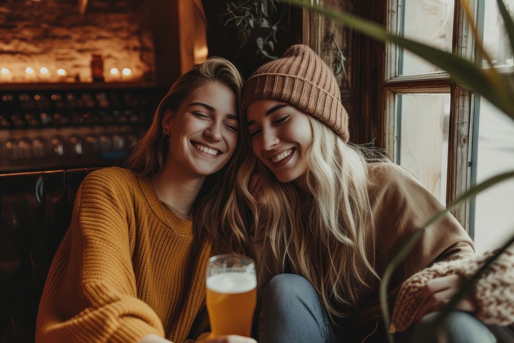 Two friends hanging together laughing | Premium Photo - rawpixel