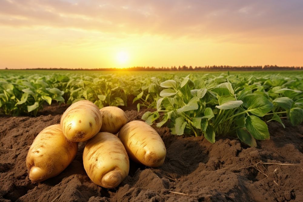 Fresh organic potato farming agriculture | Premium Photo - rawpixel