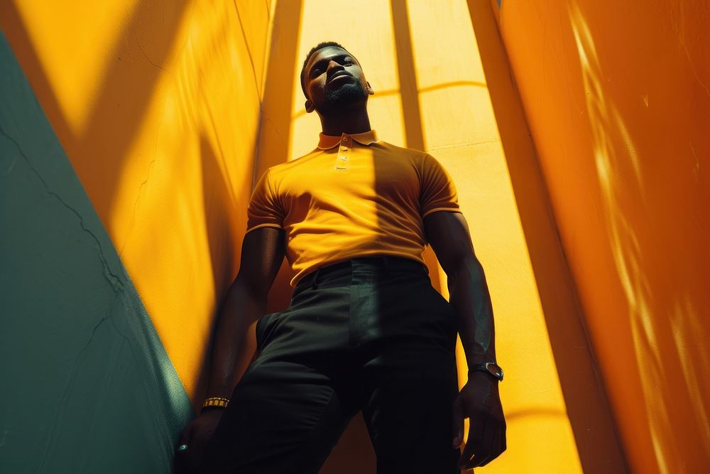 Man standing still portrait outdoors | Premium Photo - rawpixel