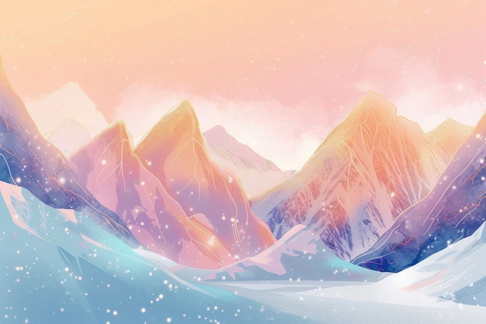 Snowy mountain backgrounds landscape panoramic. | Premium Photo ...