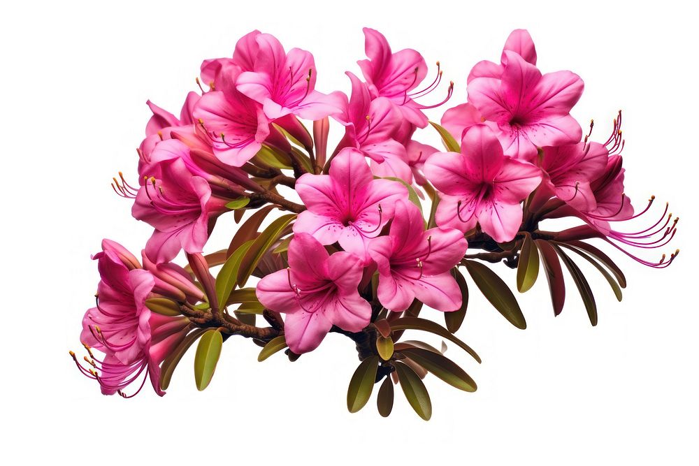 Azalea blossom flower plant. | Free Photo - rawpixel