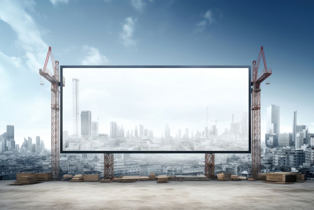 Building block white card screen | Premium Photo - rawpixel