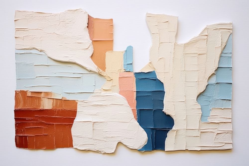 Abstract beach ripped paper art | Premium Photo Illustration - rawpixel