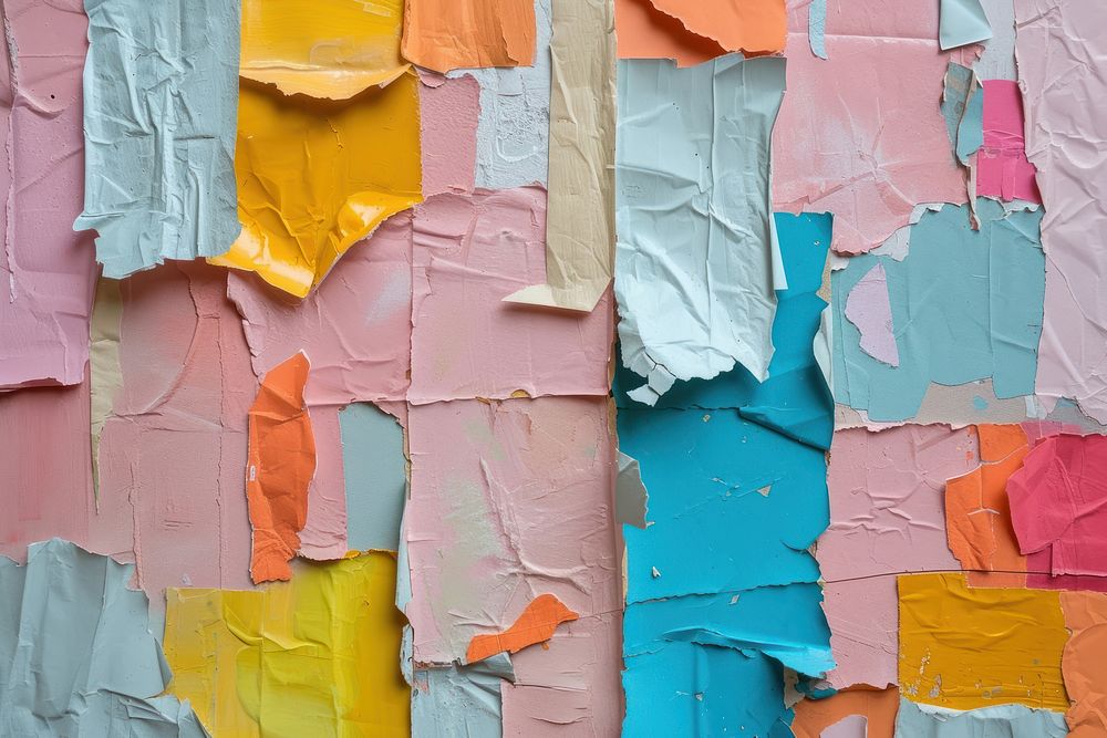 Abstract candy ripped paper art | Premium Photo Illustration - rawpixel