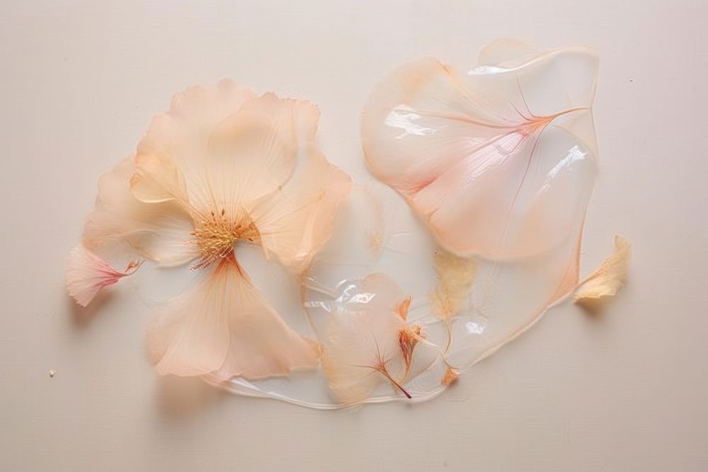 Abstract iridescent flowers ripped paper | Premium Photo Illustration ...