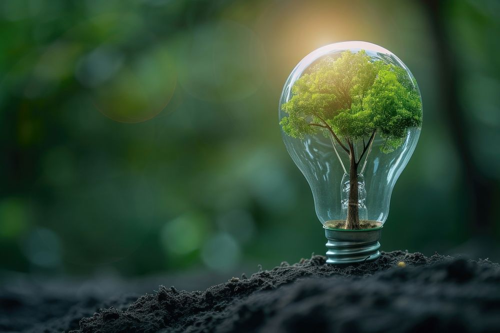 Tree Light bulb light lightbulb | Free Photo - rawpixel