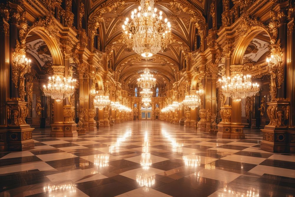 Casino architecture chandelier building. | Premium Photo - rawpixel