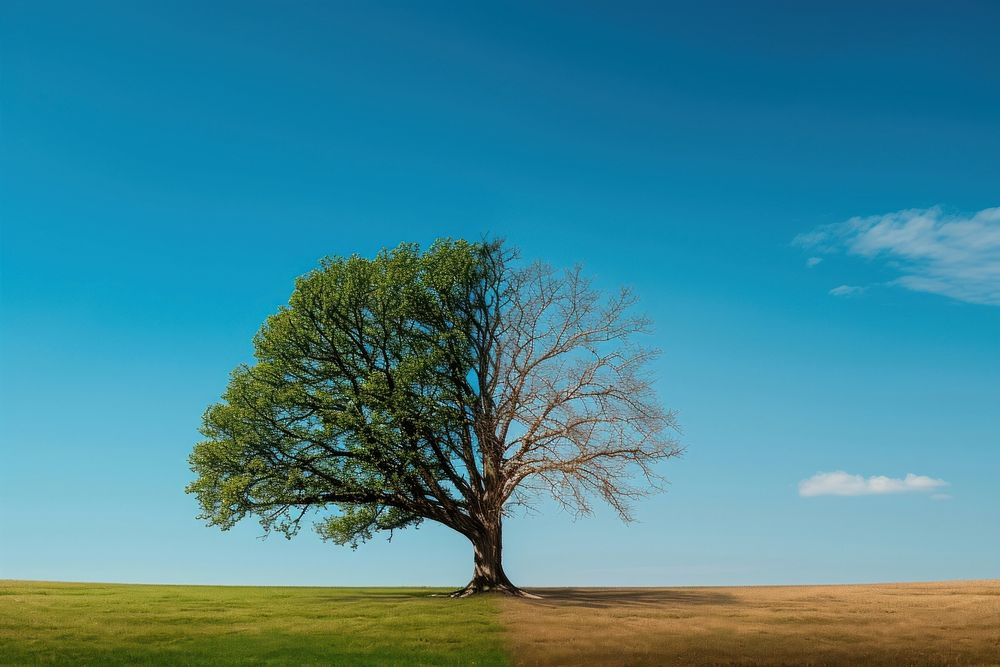 Half alive and half dead | Premium Photo - rawpixel