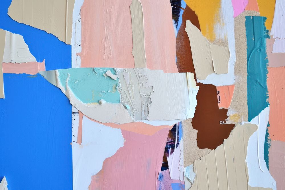 Abstract beach ripped paper collage | Premium Photo Illustration - rawpixel