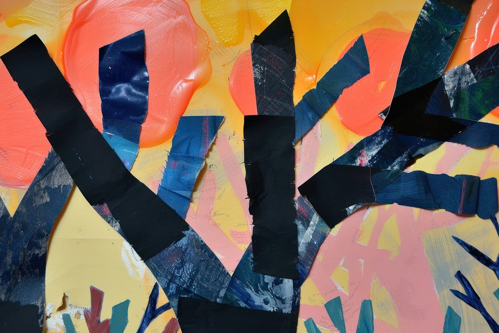 Abstract bush ripped paper art | Premium Photo Illustration - rawpixel