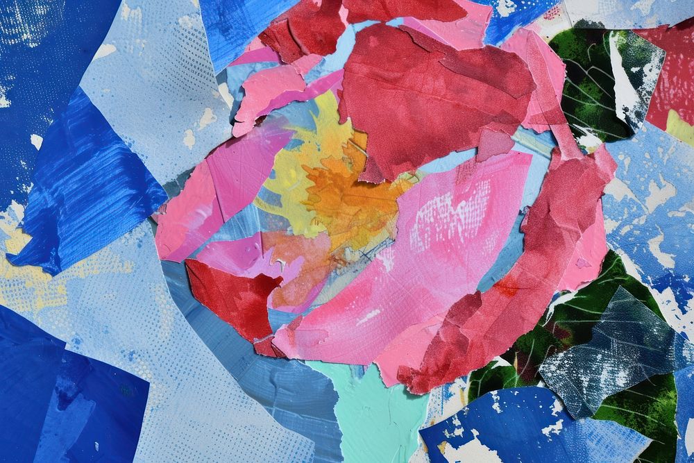 Abstract rose ripped paper art | Premium Photo Illustration - rawpixel