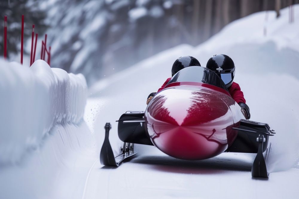 Bobsleigh outdoors helmet sports. | Free Photo - rawpixel