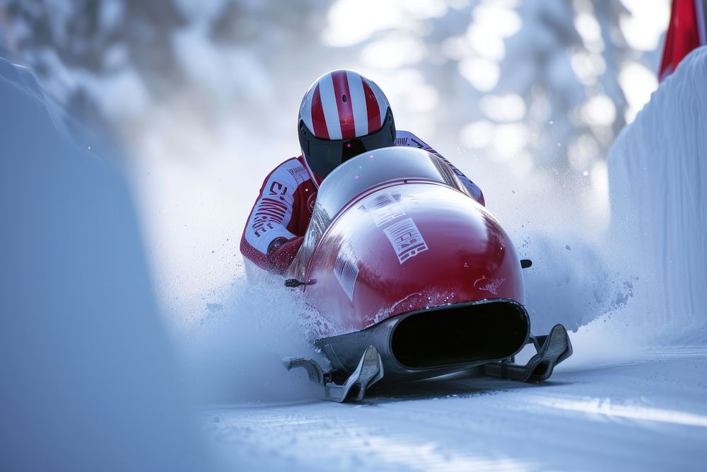 Bobsleigh outdoors helmet sports. | Free Photo - rawpixel