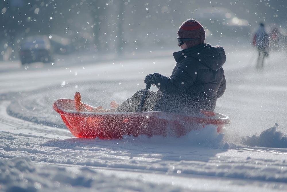 Sled outdoors vehicle sports. | Free Photo - rawpixel