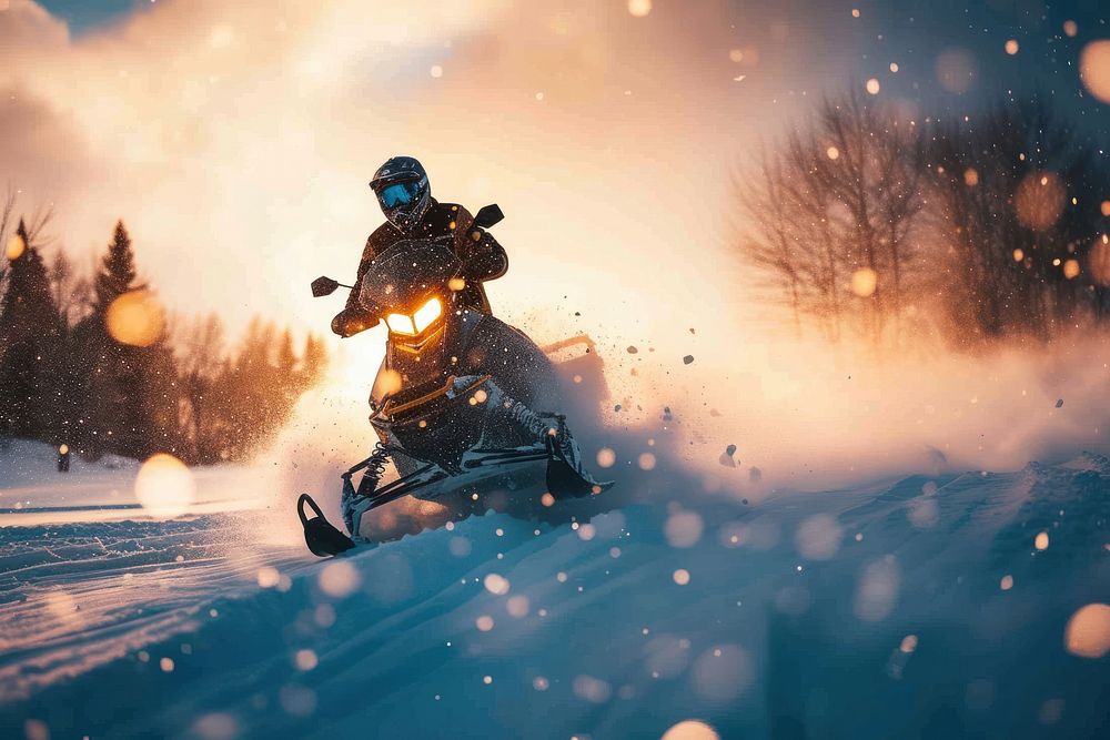 Snow mobile snowmobile outdoors helmet. | Free Photo - rawpixel