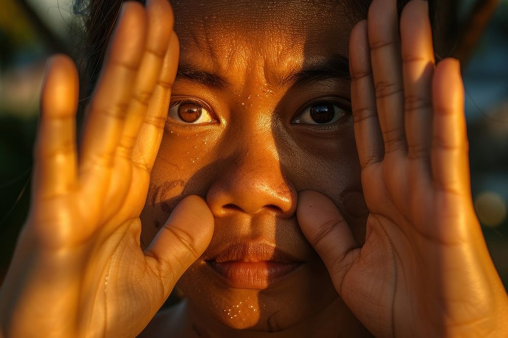 Filipino Hopeful finger adult woman. | Premium Photo - rawpixel