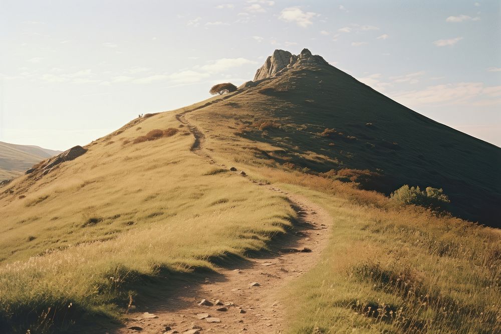 Adventure hill wilderness grassland. AI | Premium Photo - rawpixel