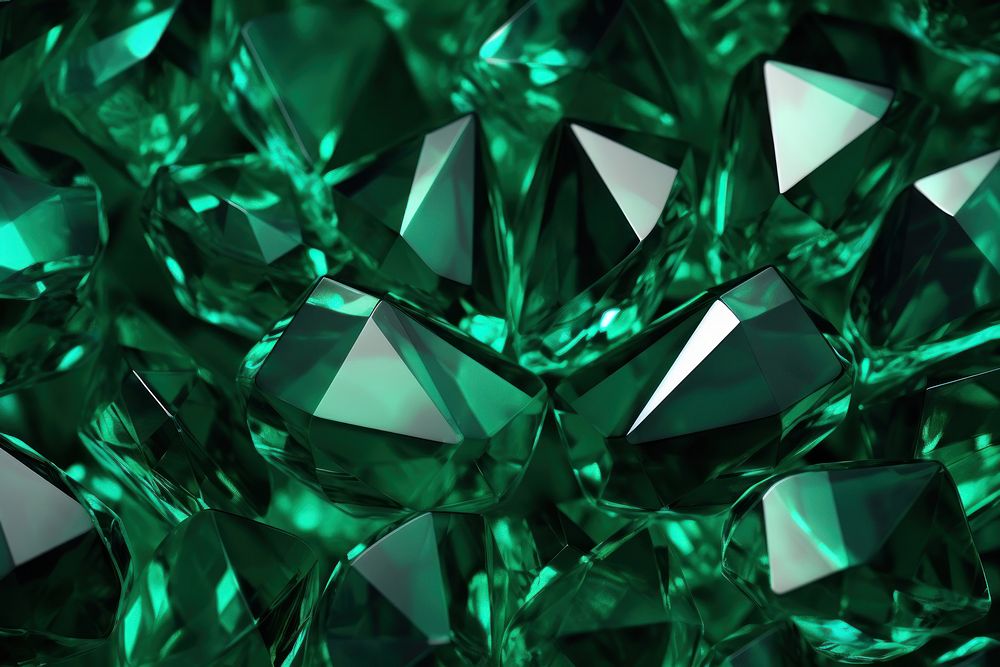 Emerald green crystal emerald backgrounds | Premium Photo - rawpixel