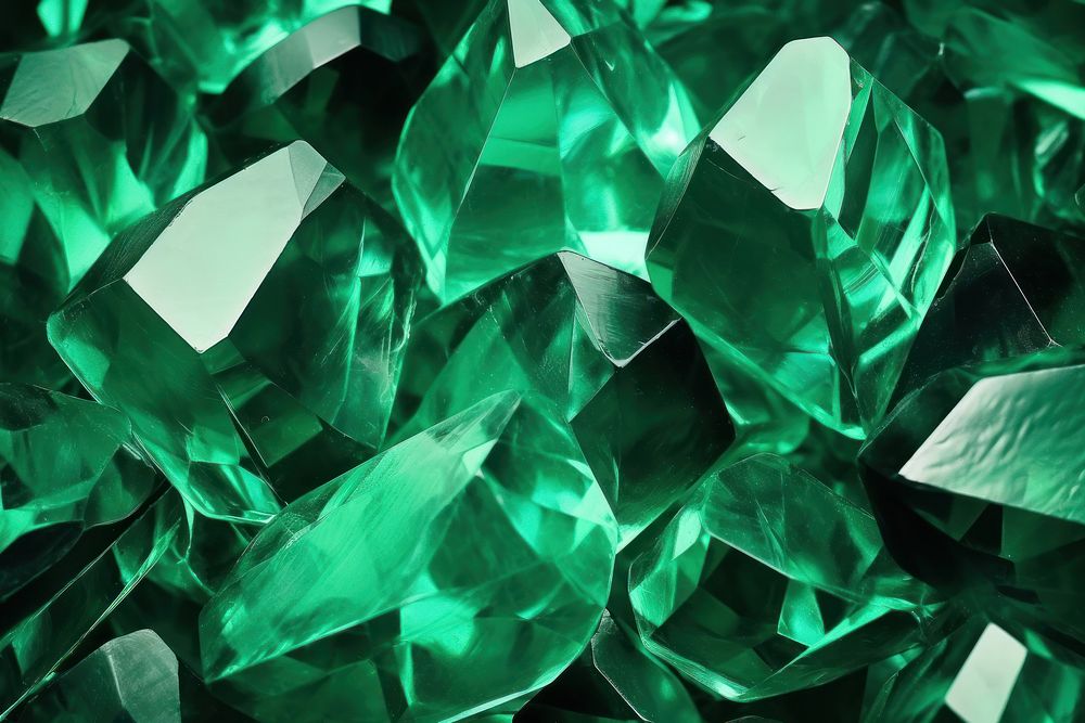 Emerald green crystal emerald backgrounds | Premium Photo - rawpixel