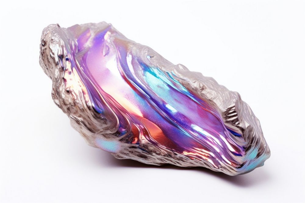 Iridescent and glittered abstract shape | Premium Photo - rawpixel