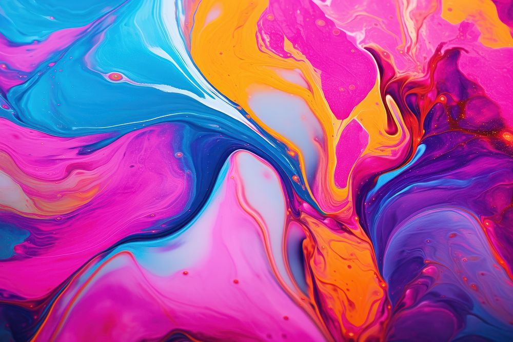 Colorful fluid painting background backgrounds | Premium Photo ...