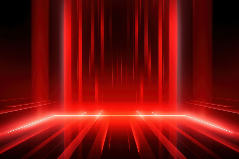 Red neon background light backgrounds | Premium Photo Illustration ...