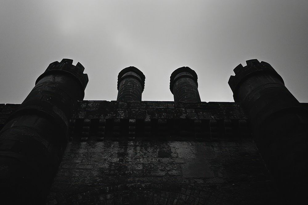 Castle architecture castle black. | Free Photo - rawpixel